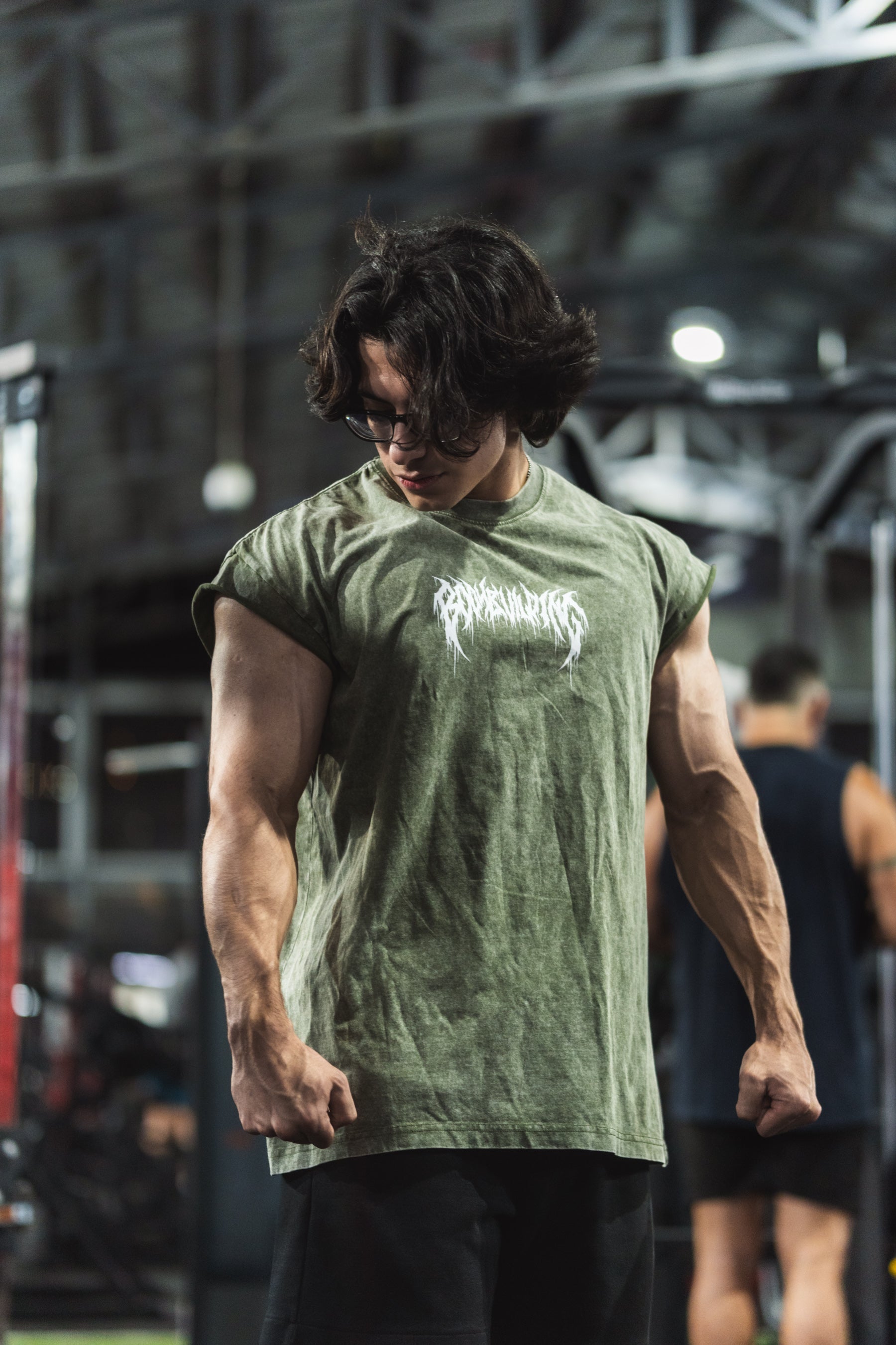 BODYBUILDING WOLF - CUT OFFS – SKULL CLOTHING